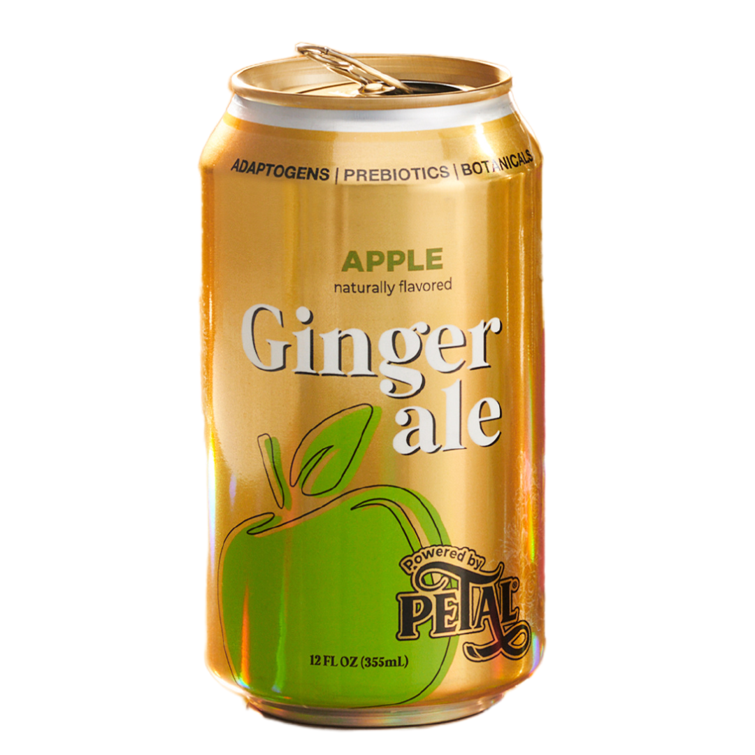 Apple Ginger Ale – Petal Sparkling Botanicals